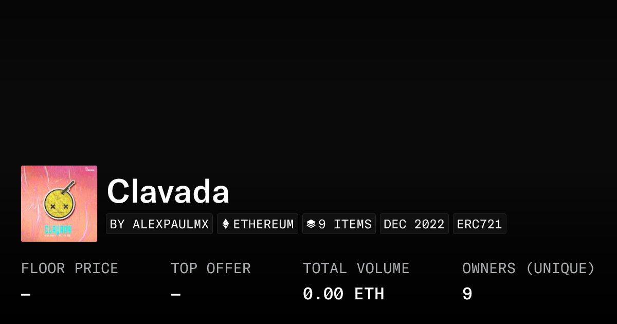 Clavada - Collection | OpenSea