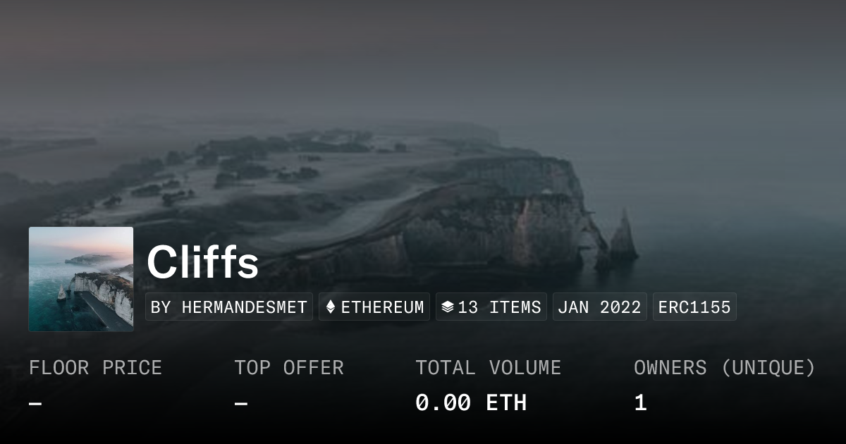 Cliffs - Collection | OpenSea
