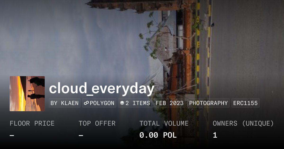 cloud_everyday - Collection | OpenSea