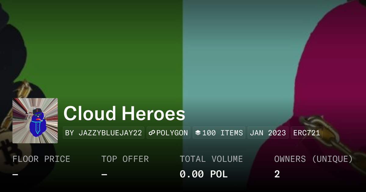Cloud Heroes - Collection | OpenSea