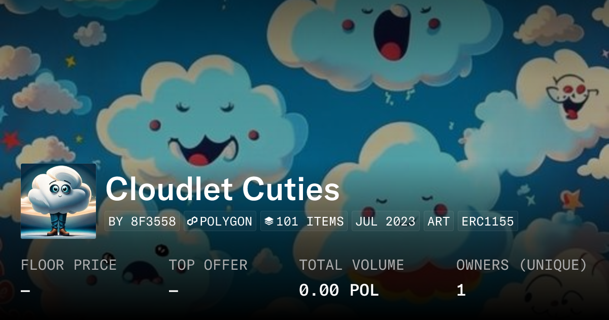 Cloudlet Cuties - Collection | OpenSea