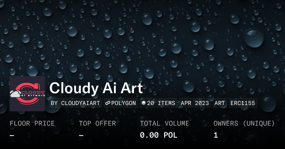 Cloudy Ai Art - Collection | OpenSea