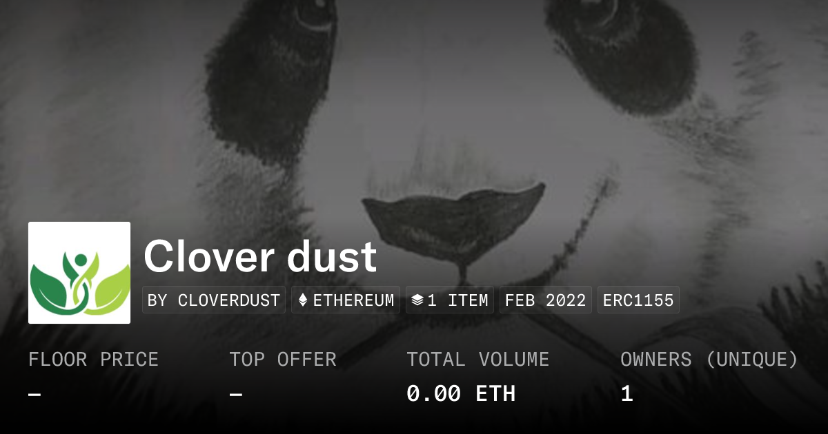 Clover dust - Collection | OpenSea
