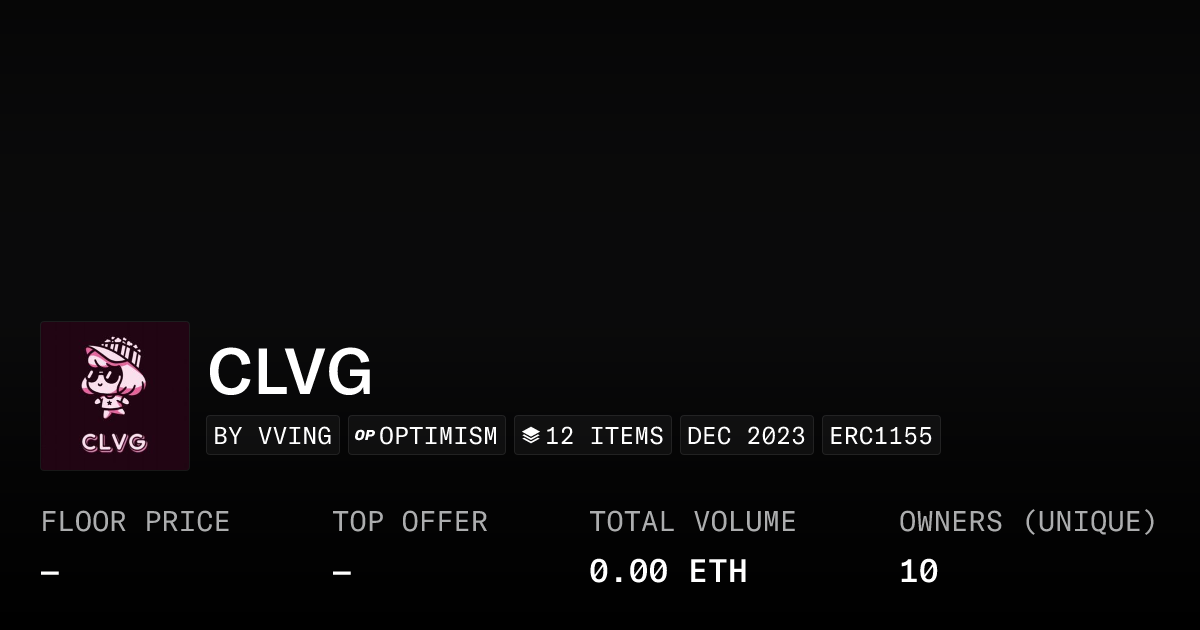 CLVG - Collection | OpenSea