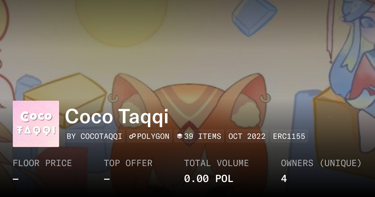 Coco Taqqi - Collection | OpenSea