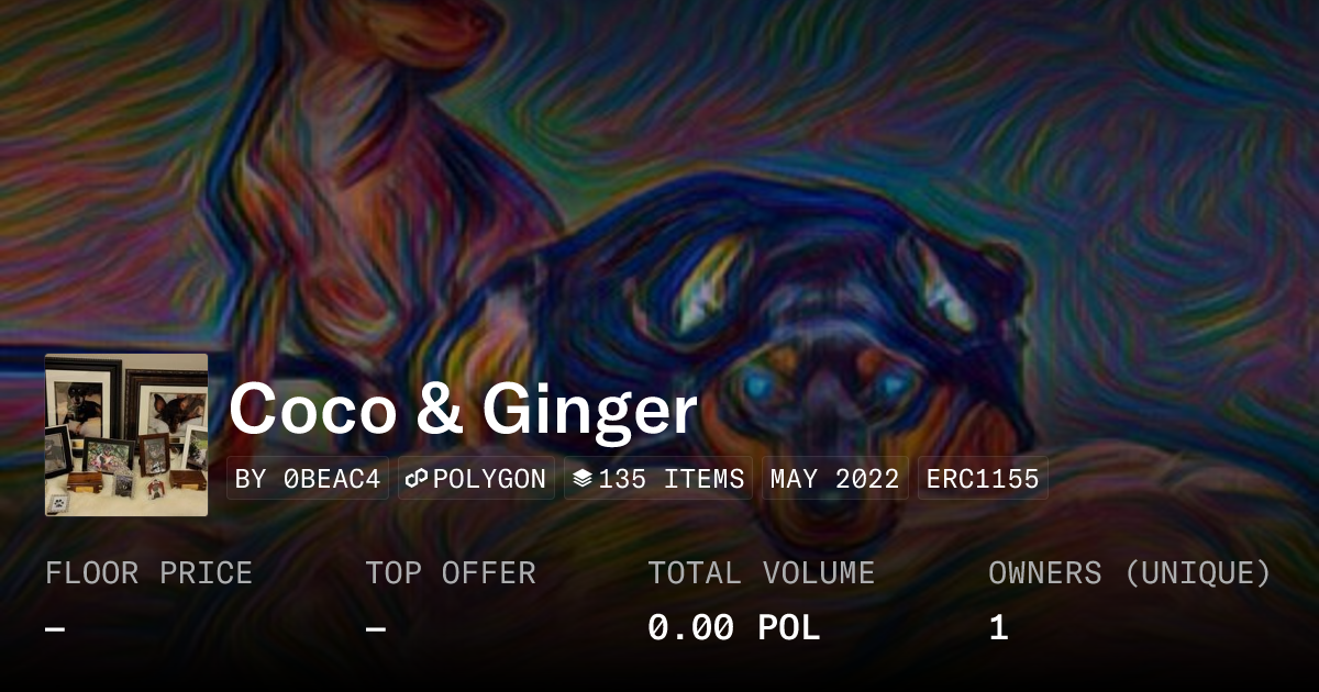 Coco & Ginger - Collection | OpenSea