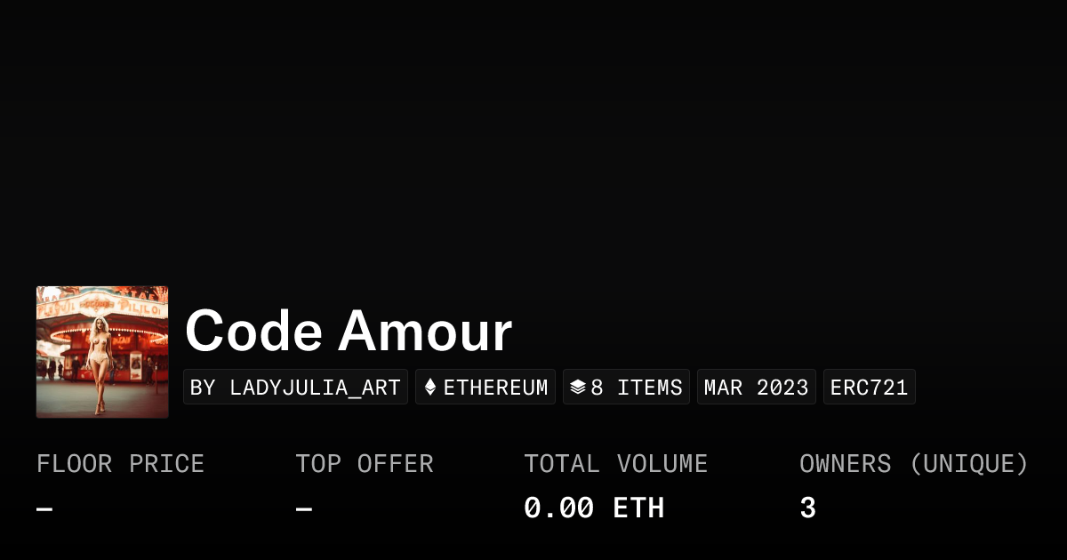 Code Amour - Collection | OpenSea