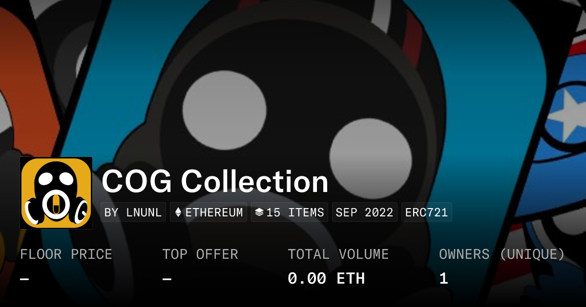 COG Collection - Collection | OpenSea