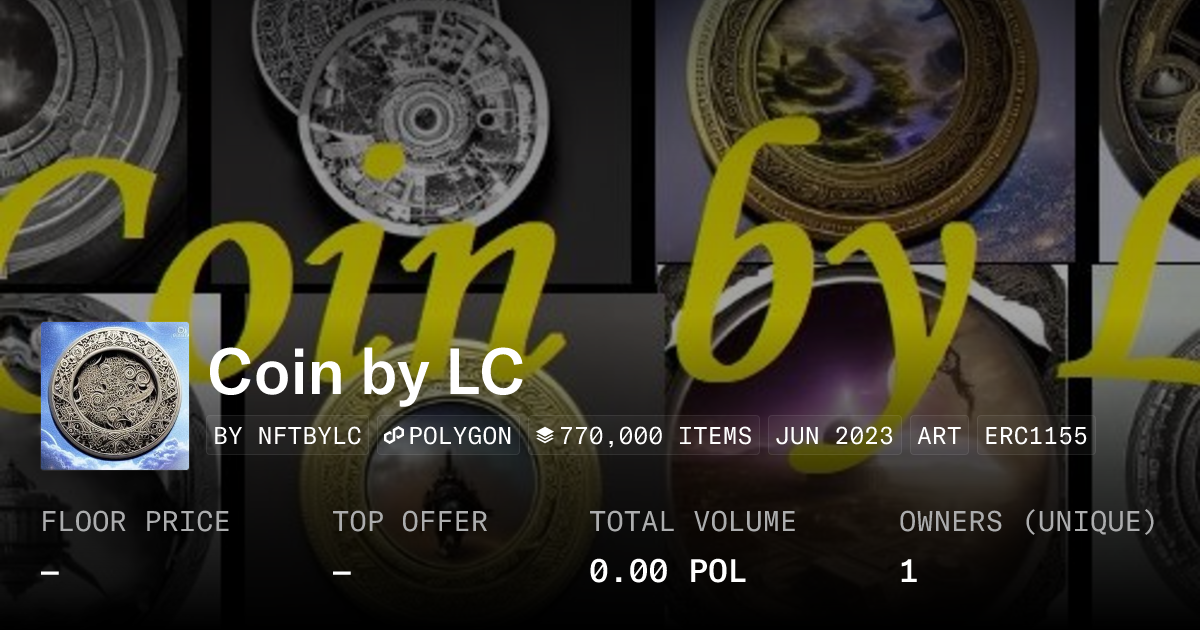 Coin by LC - Collection | OpenSea