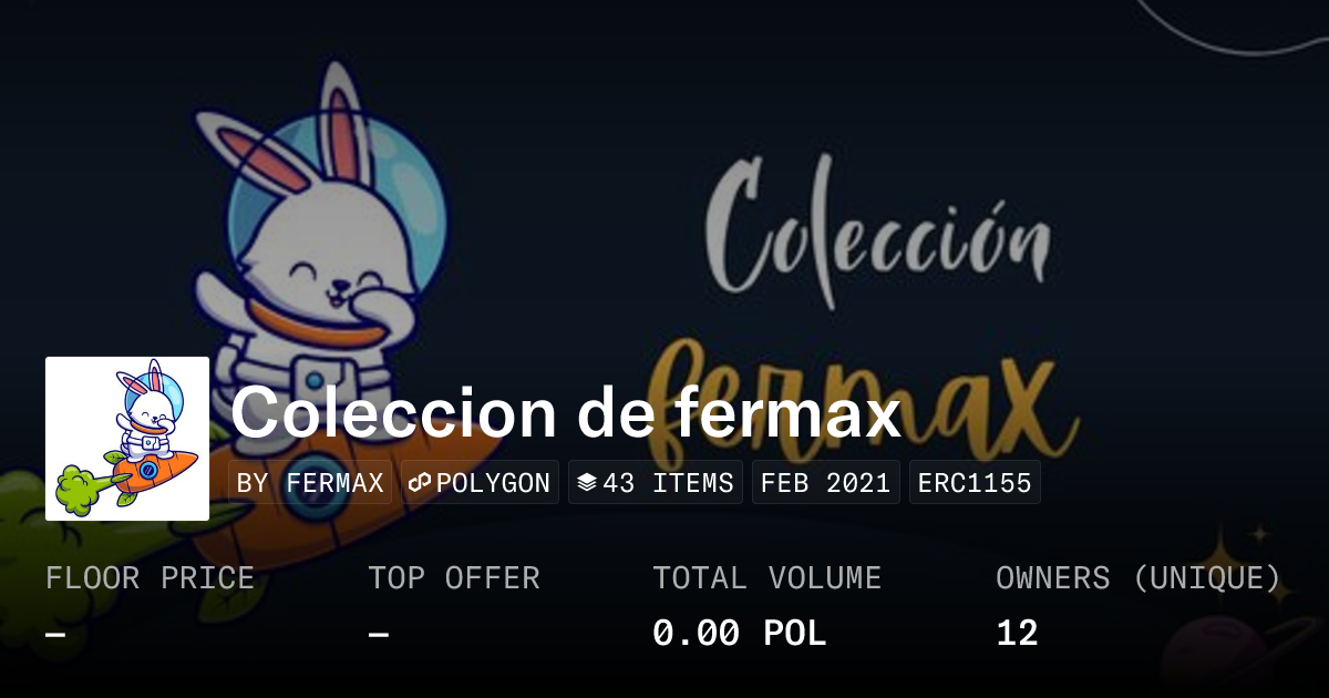 Coleccion de fermax - Collection | OpenSea