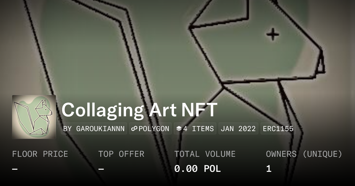 Collaging Art NFT - Collection | OpenSea