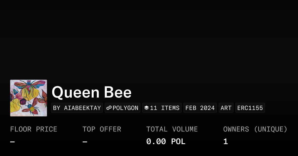 Queen Bee - Collection | OpenSea