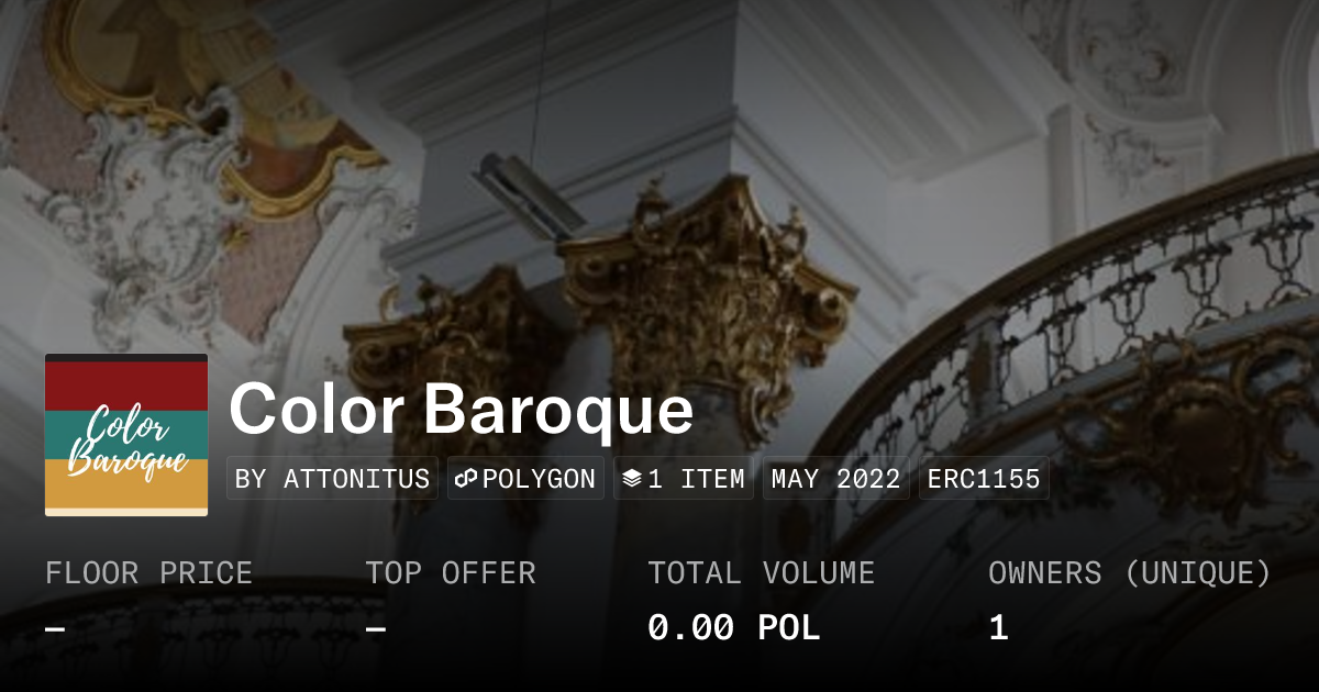 Color Baroque - Collection | OpenSea