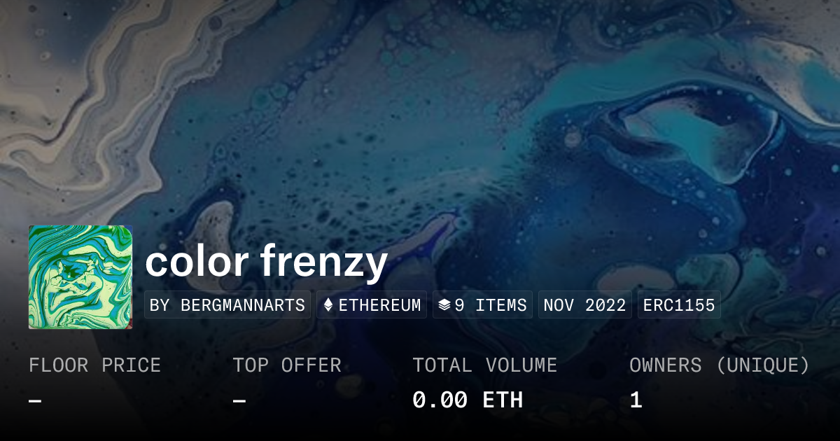 color frenzy - Collection | OpenSea