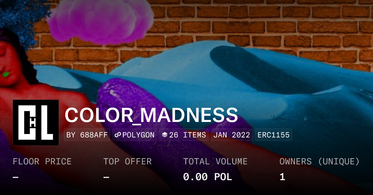 COLOR_MADNESS - Collection | OpenSea
