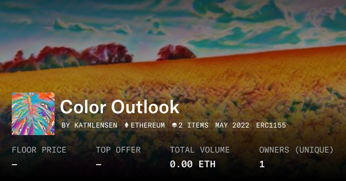 Color Outlook - Collection | OpenSea