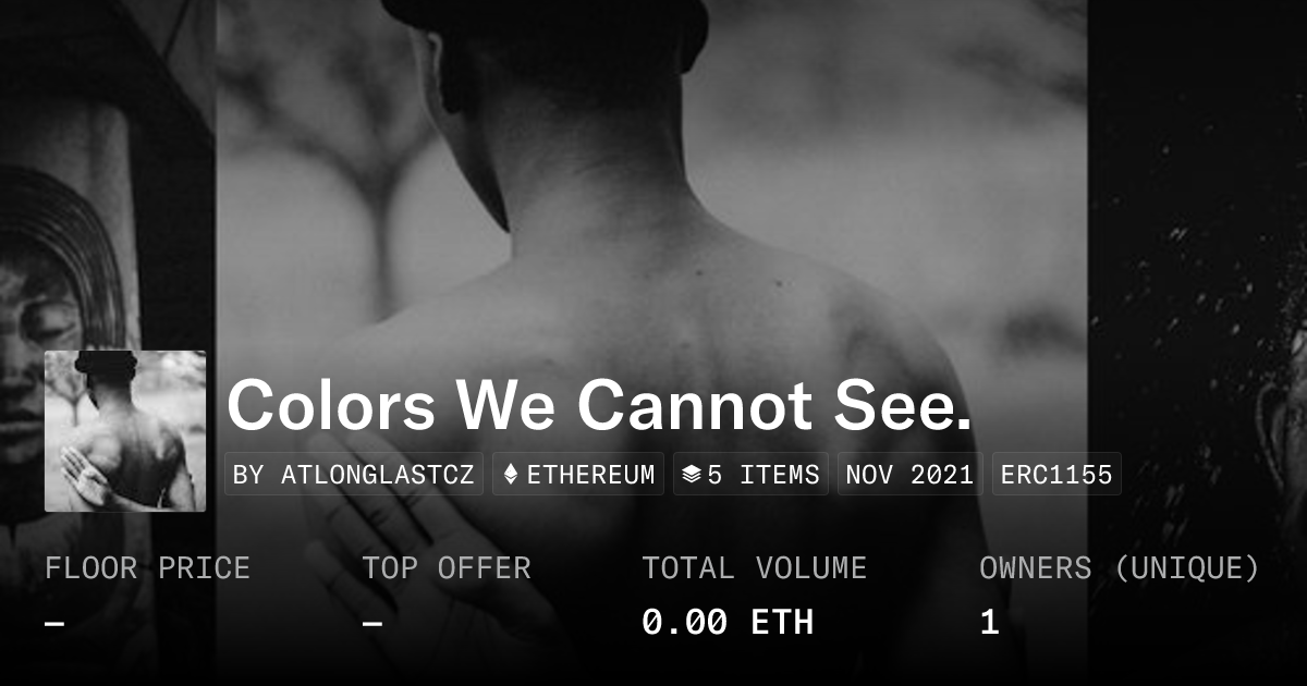 Colors We Cannot See. - Collection | OpenSea