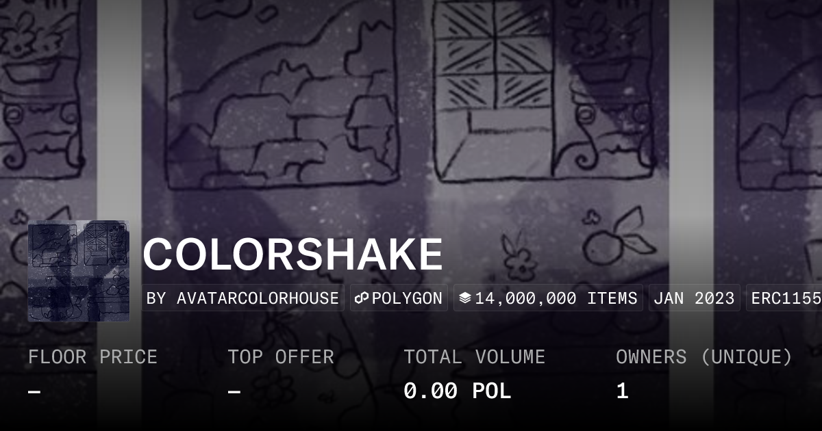 COLORSHAKE - Collection | OpenSea