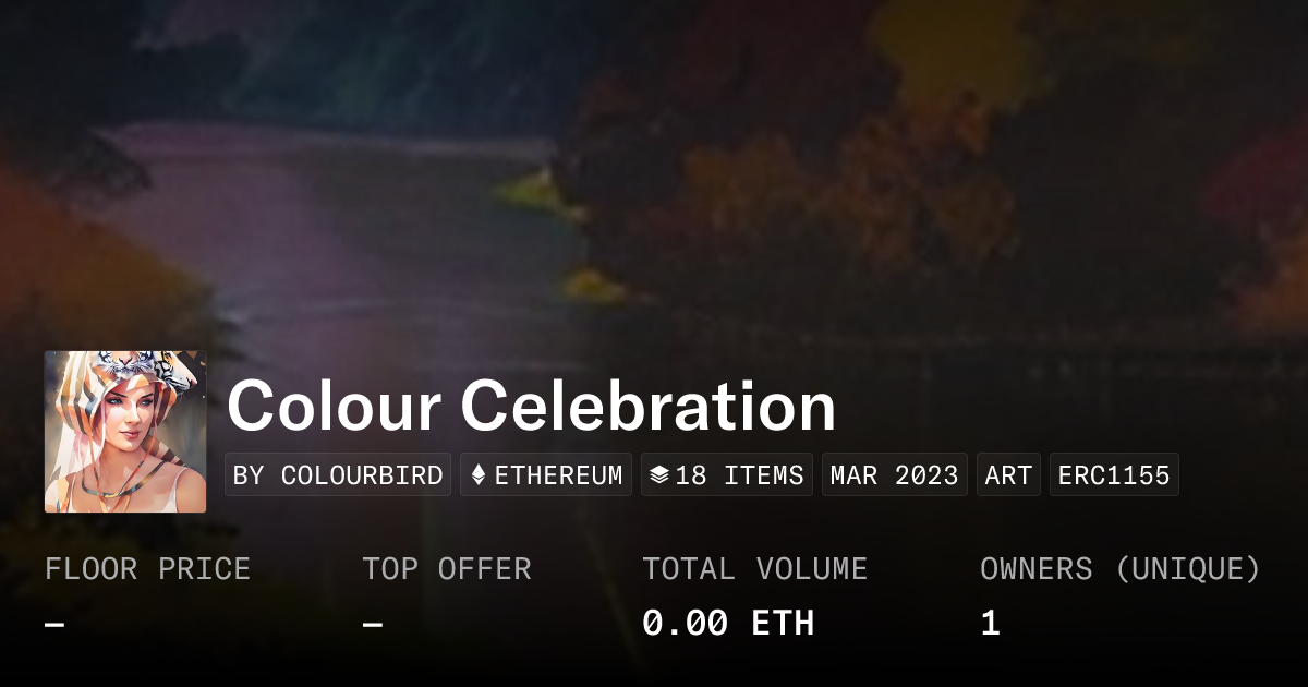 Colour Celebration - Collection | OpenSea