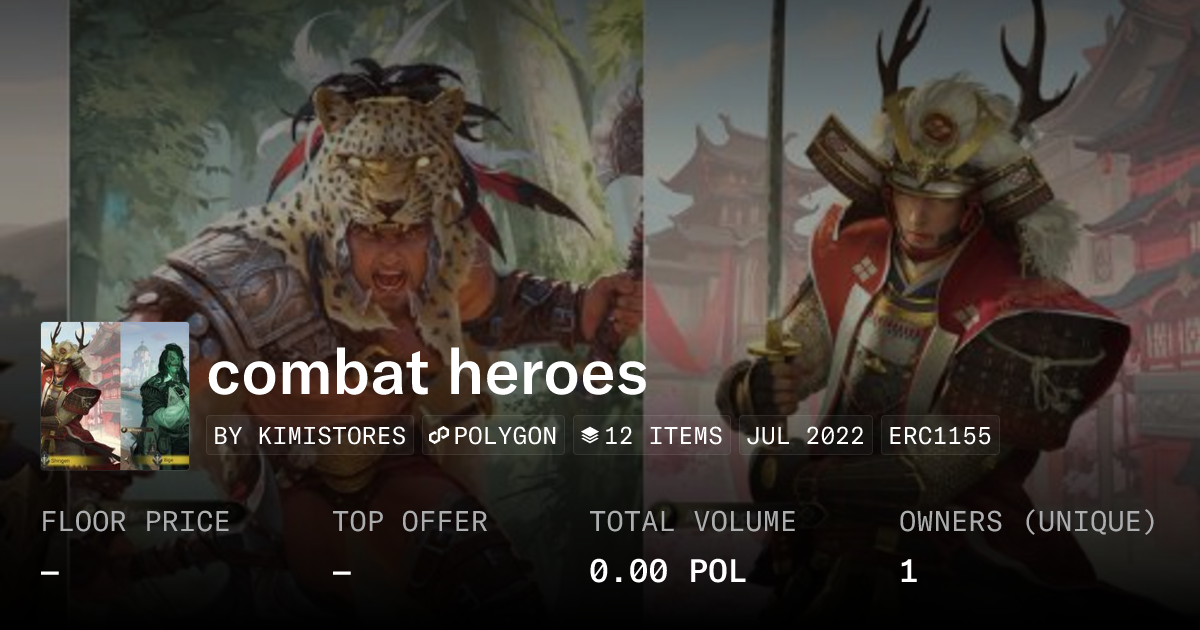 combat heroes - Collection | OpenSea