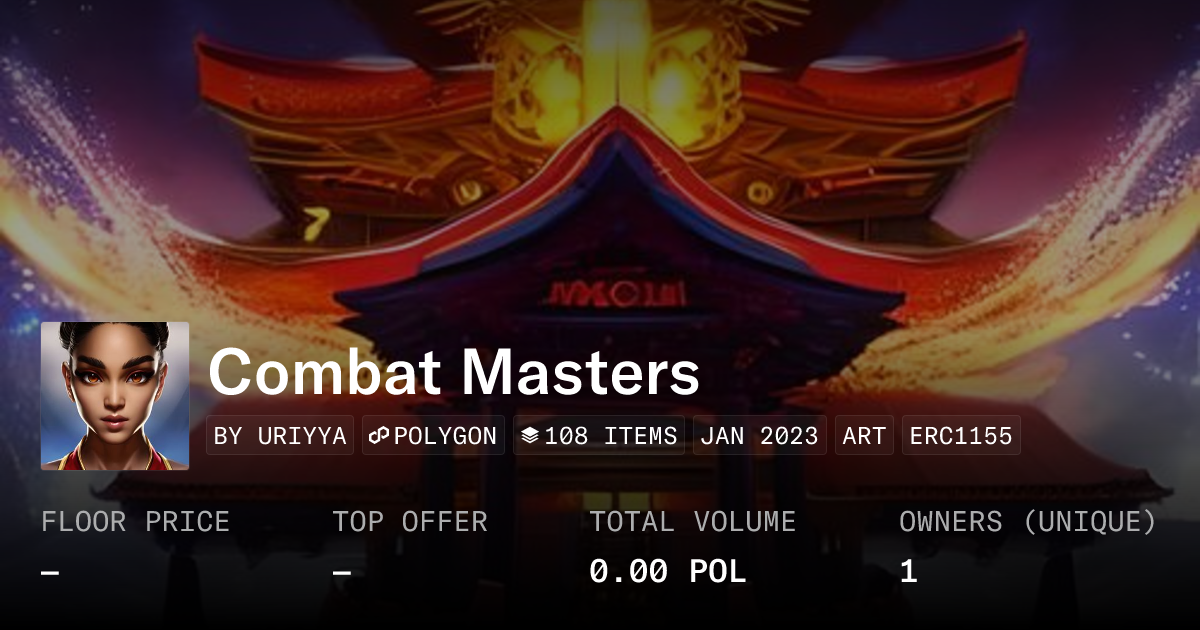 Combat Masters - Collection | OpenSea