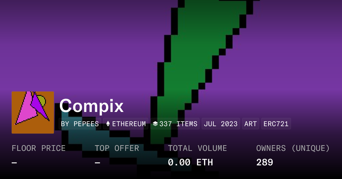 Compix - Collection | OpenSea