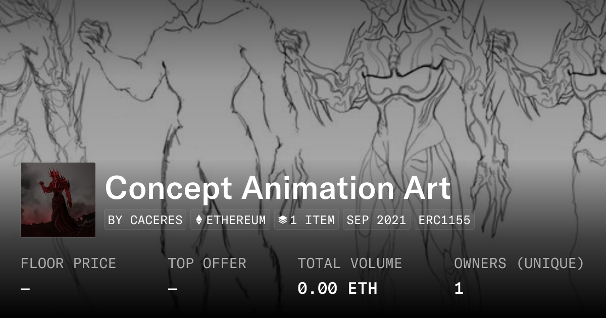 Concept Animation Art - Collection | OpenSea