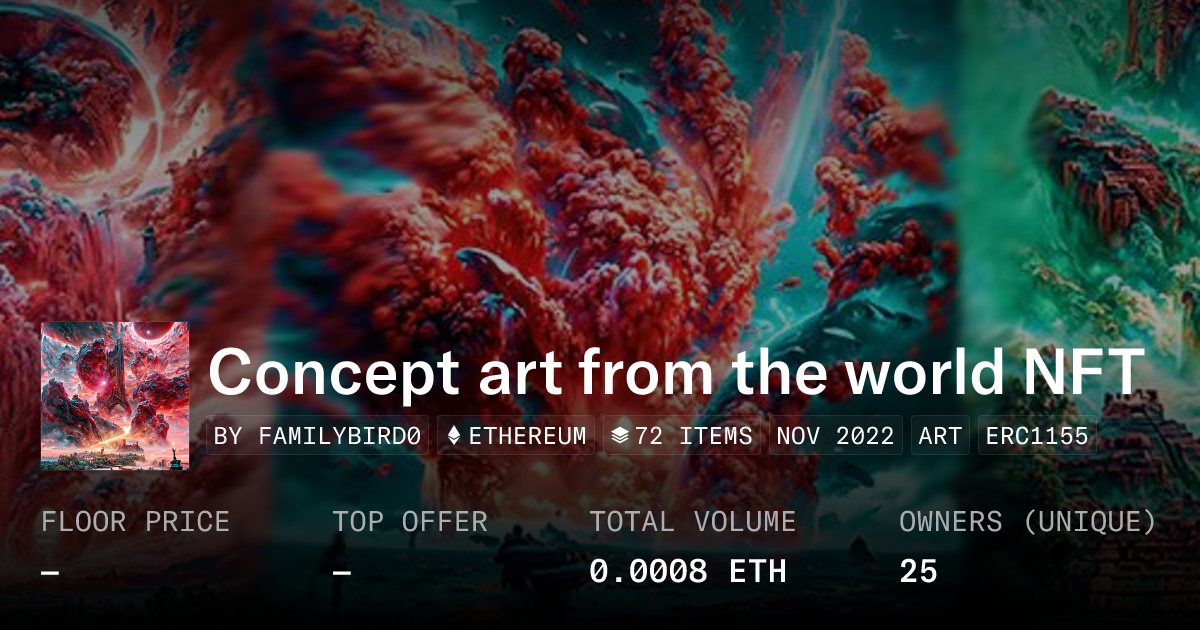 Concept art from the world NFT - Collection | OpenSea