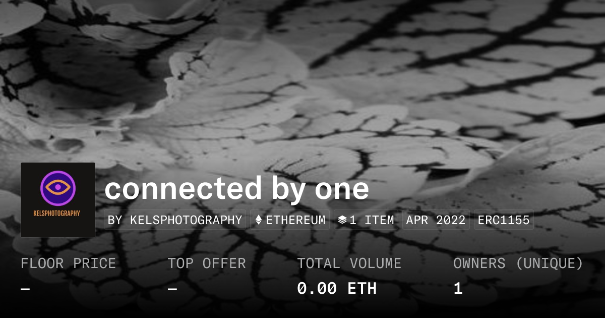 connected by one - Collection | OpenSea