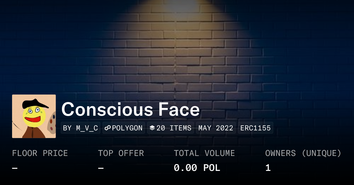 Conscious Face - Collection | OpenSea
