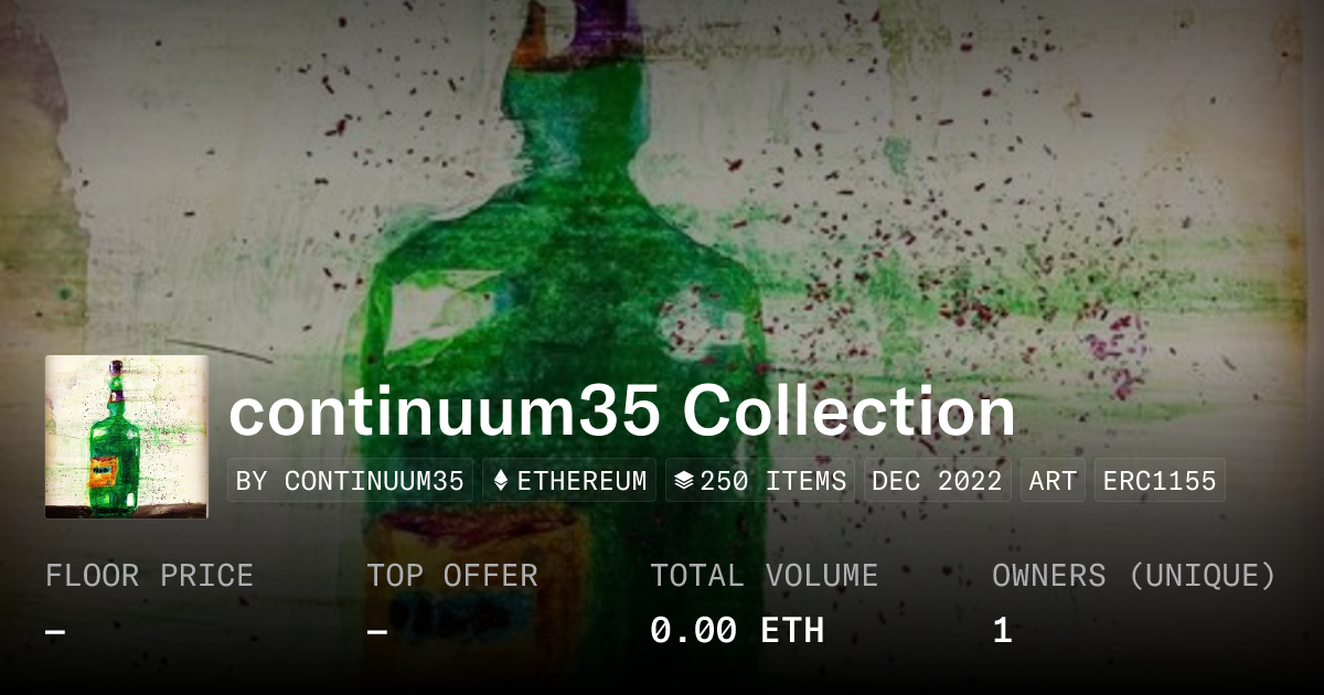 continuum35 Collection - Collection | OpenSea