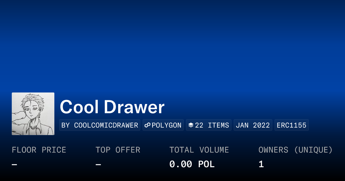 Cool Drawer - Collection | OpenSea