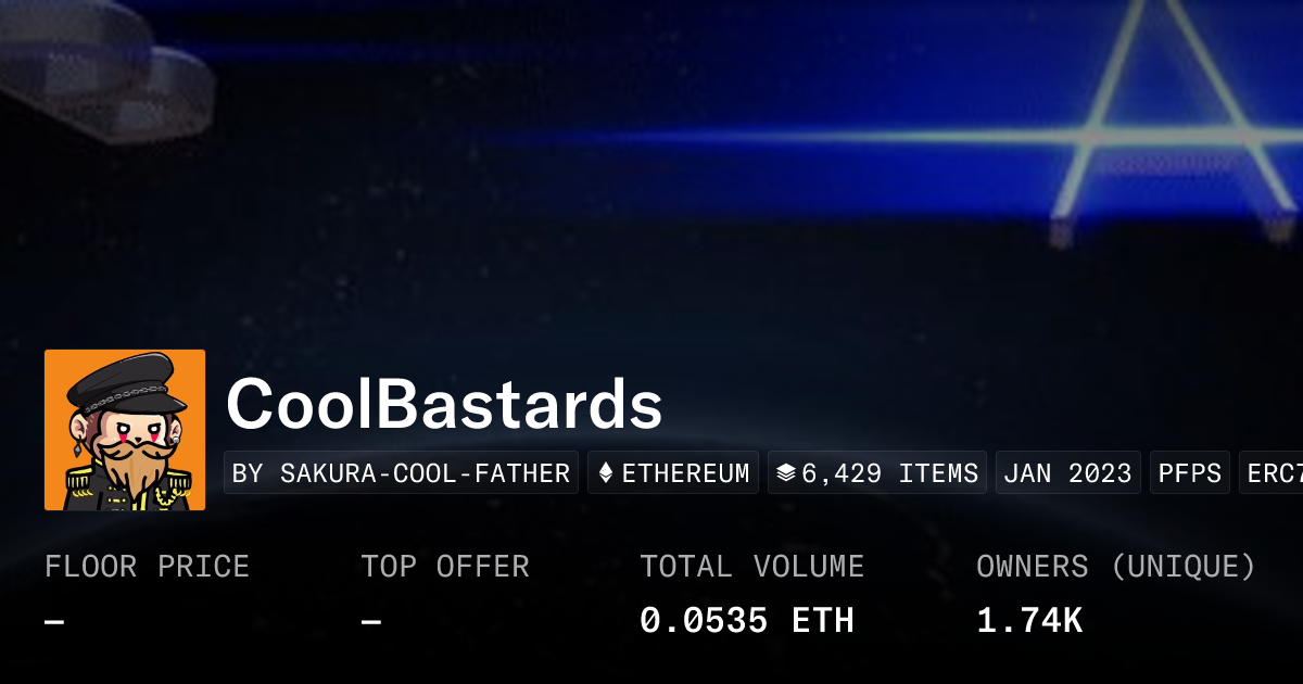 CoolBastards - Collection | OpenSea