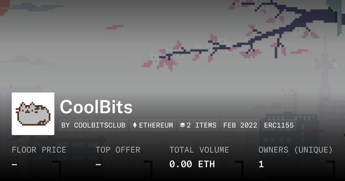 CoolBits - Collection | OpenSea