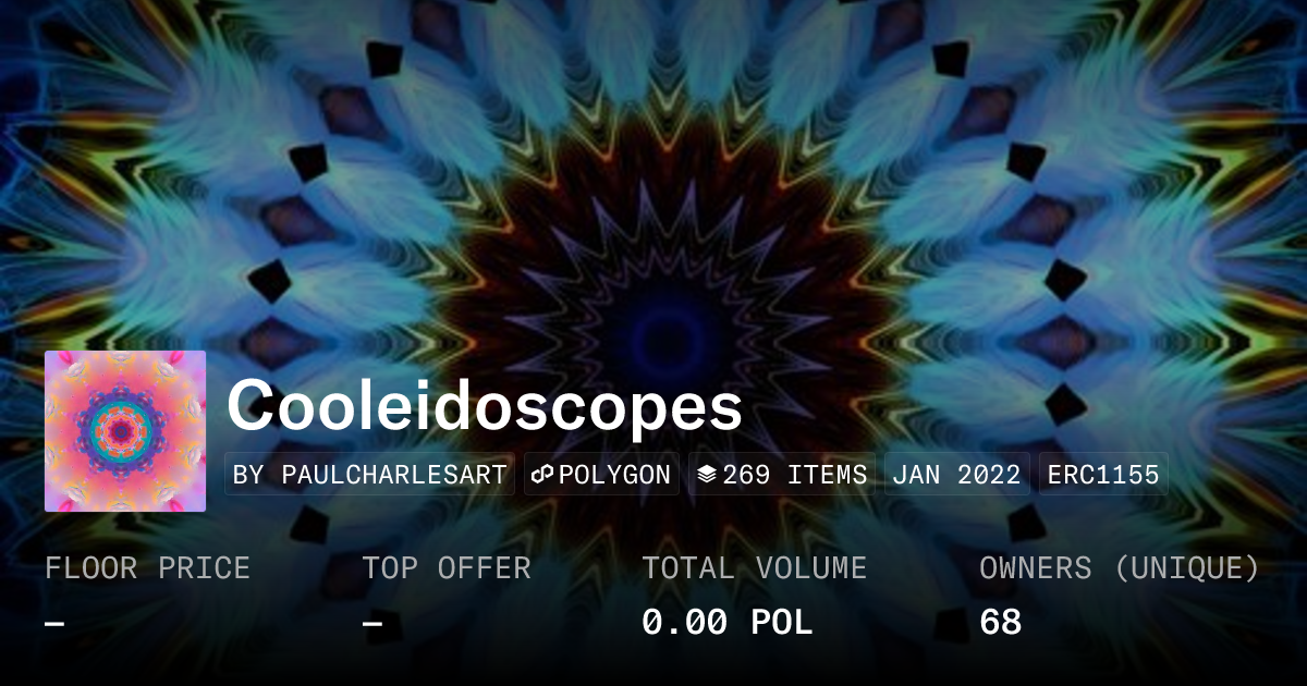 Cooleidoscopes - Collection | OpenSea