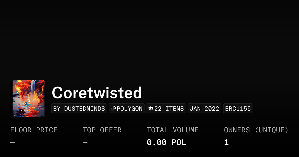 Coretwisted - Collection | OpenSea