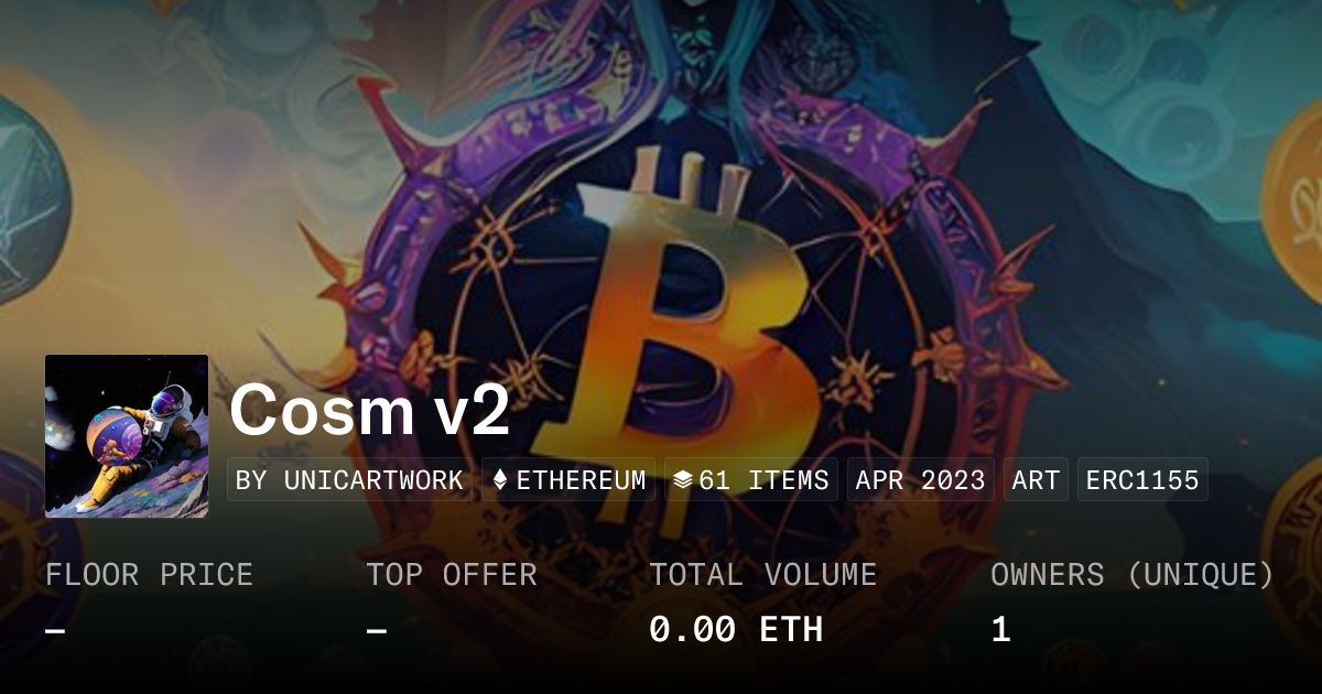 Cosm v2 - Collection | OpenSea