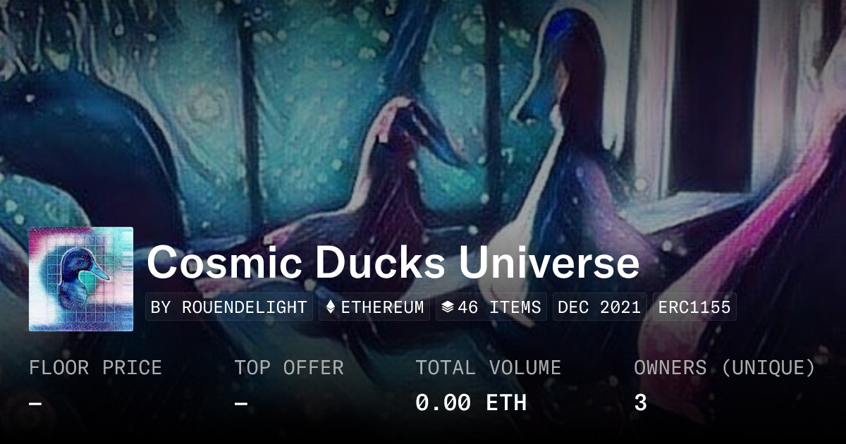Cosmic Ducks Universe - Collection | OpenSea