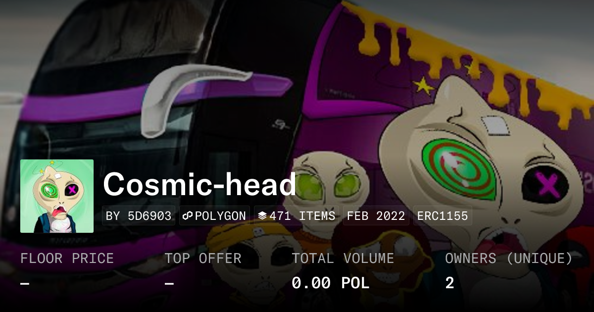 Cosmic-head - Collection | OpenSea