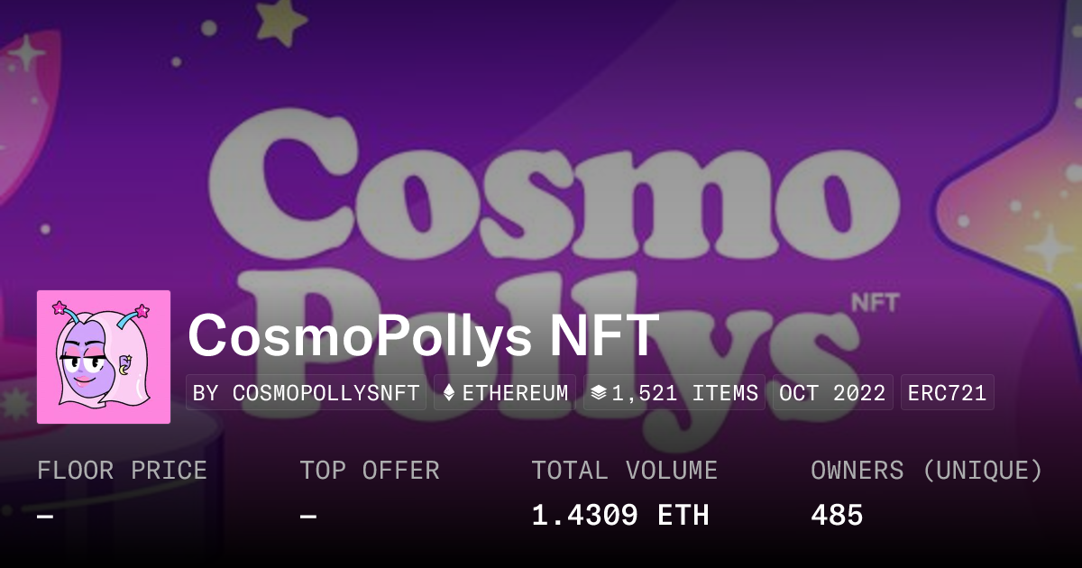 CosmoPollys NFT - Collection | OpenSea