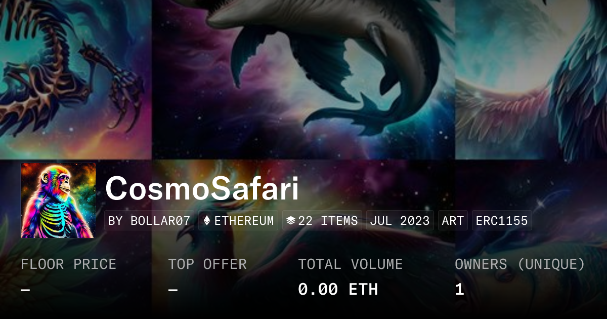 CosmoSafari - Collection | OpenSea