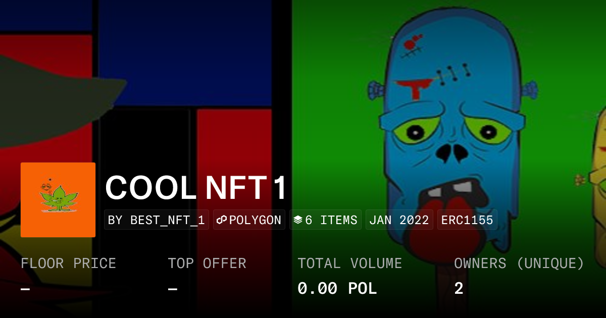 COOL NFT 1 - Collection | OpenSea