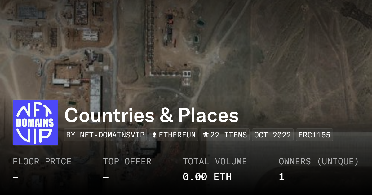 Countries & Places - Collection | OpenSea