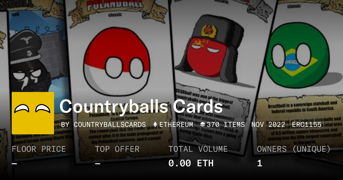 Countryballs Cards - Collection | OpenSea