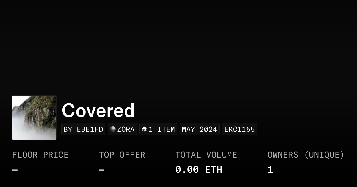 Covered - Collection | OpenSea