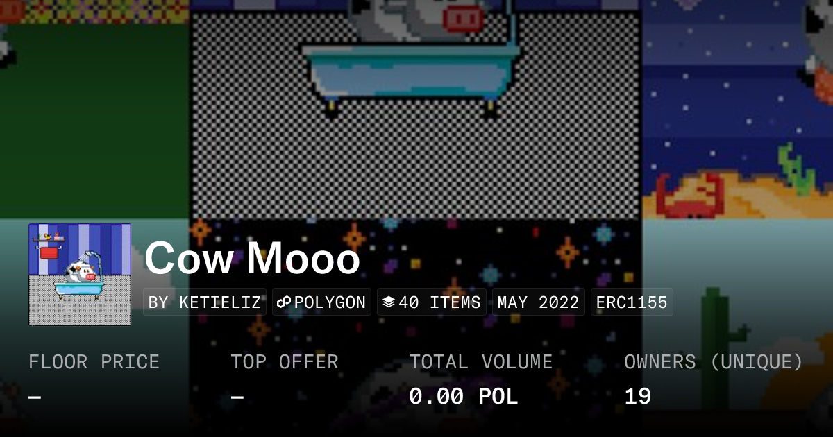 Cow Mooo - Collection | OpenSea