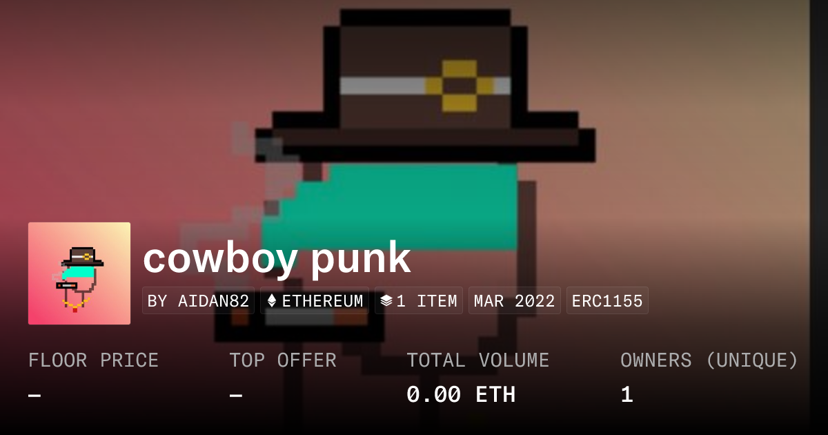 cowboy punk - Collection | OpenSea