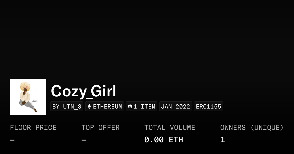 Cozy_Girl - Collection | OpenSea
