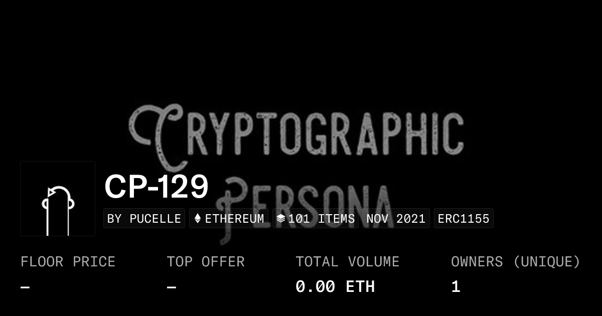 CP-129 - Collection | OpenSea