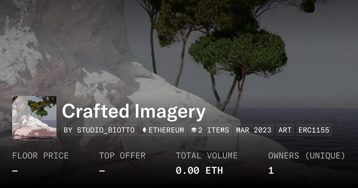 Crafted Imagery - Collection | OpenSea